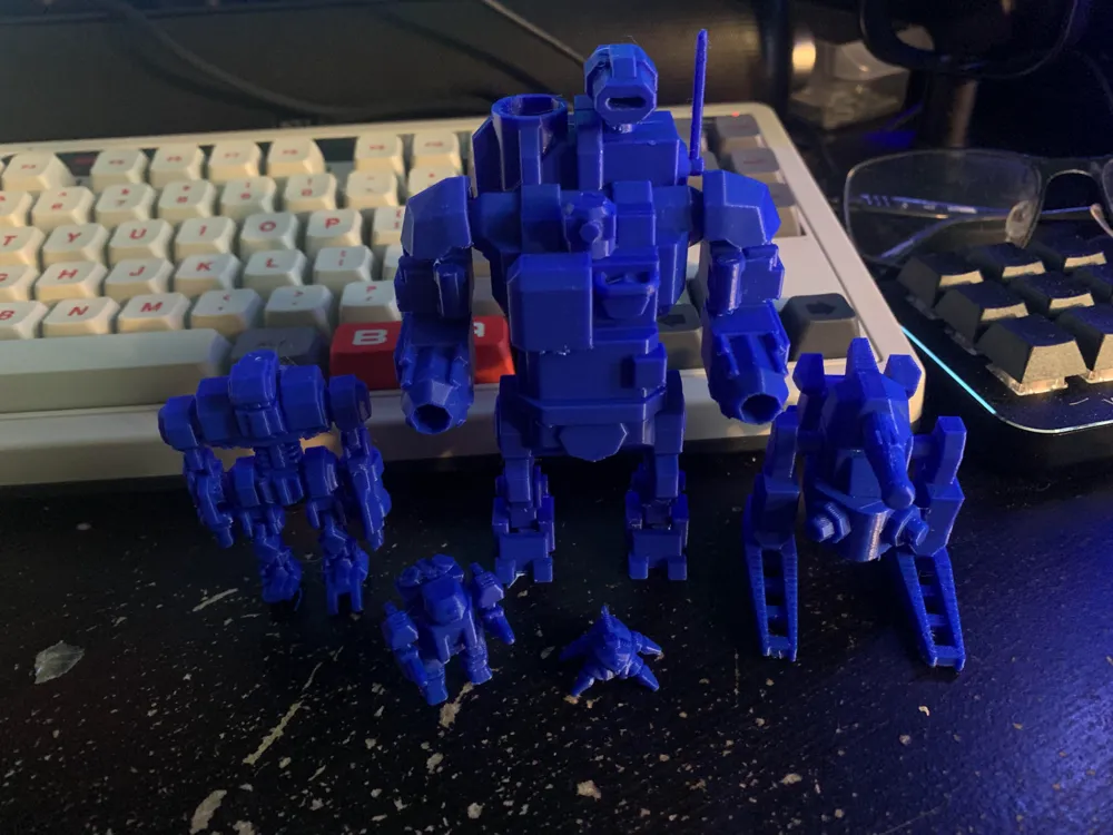 Beyond All Reason ll Armada Bots! by Spoomplys MakerWorld: Download Free 3D Models