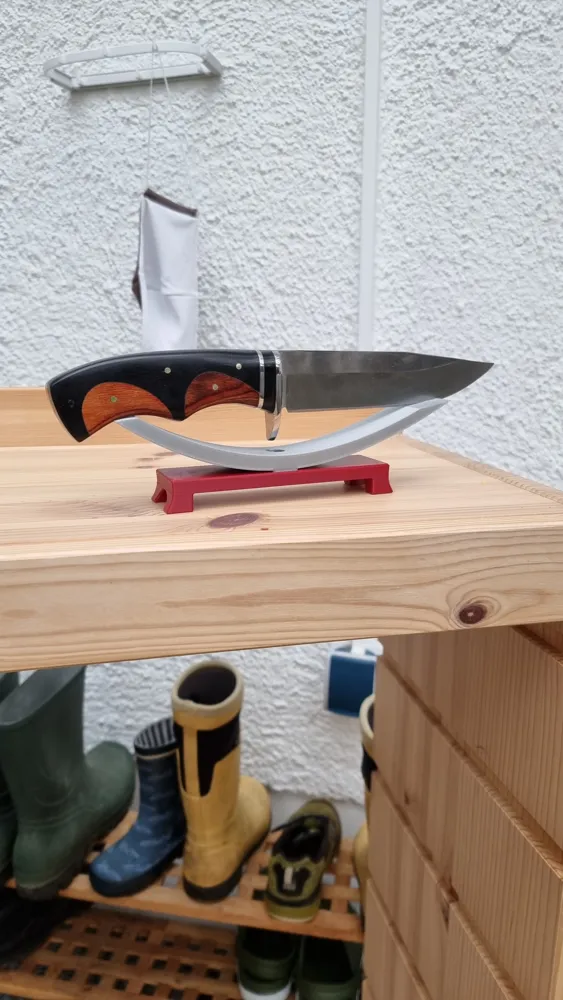 Hunting Knife Display Stand by bman642 - MakerWorld
