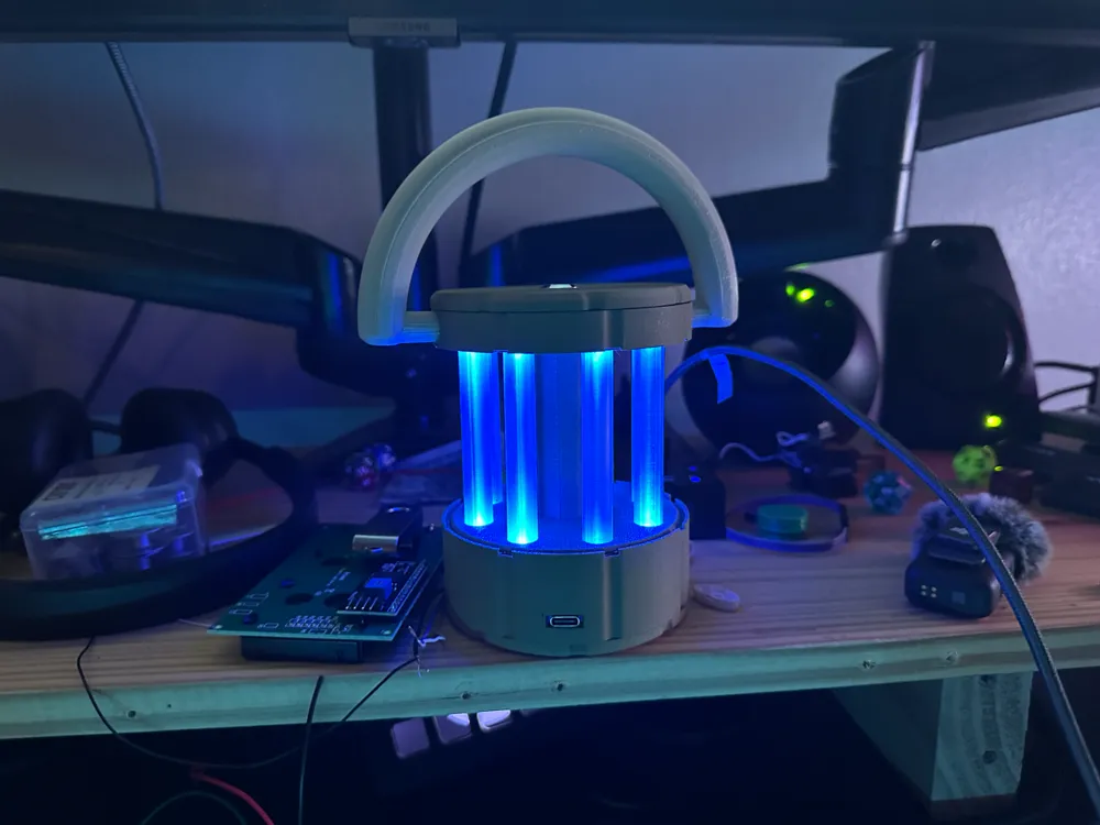 Futuristic Reactor Lantern by MillersCraft MakerWorld: Download Free 3D ...