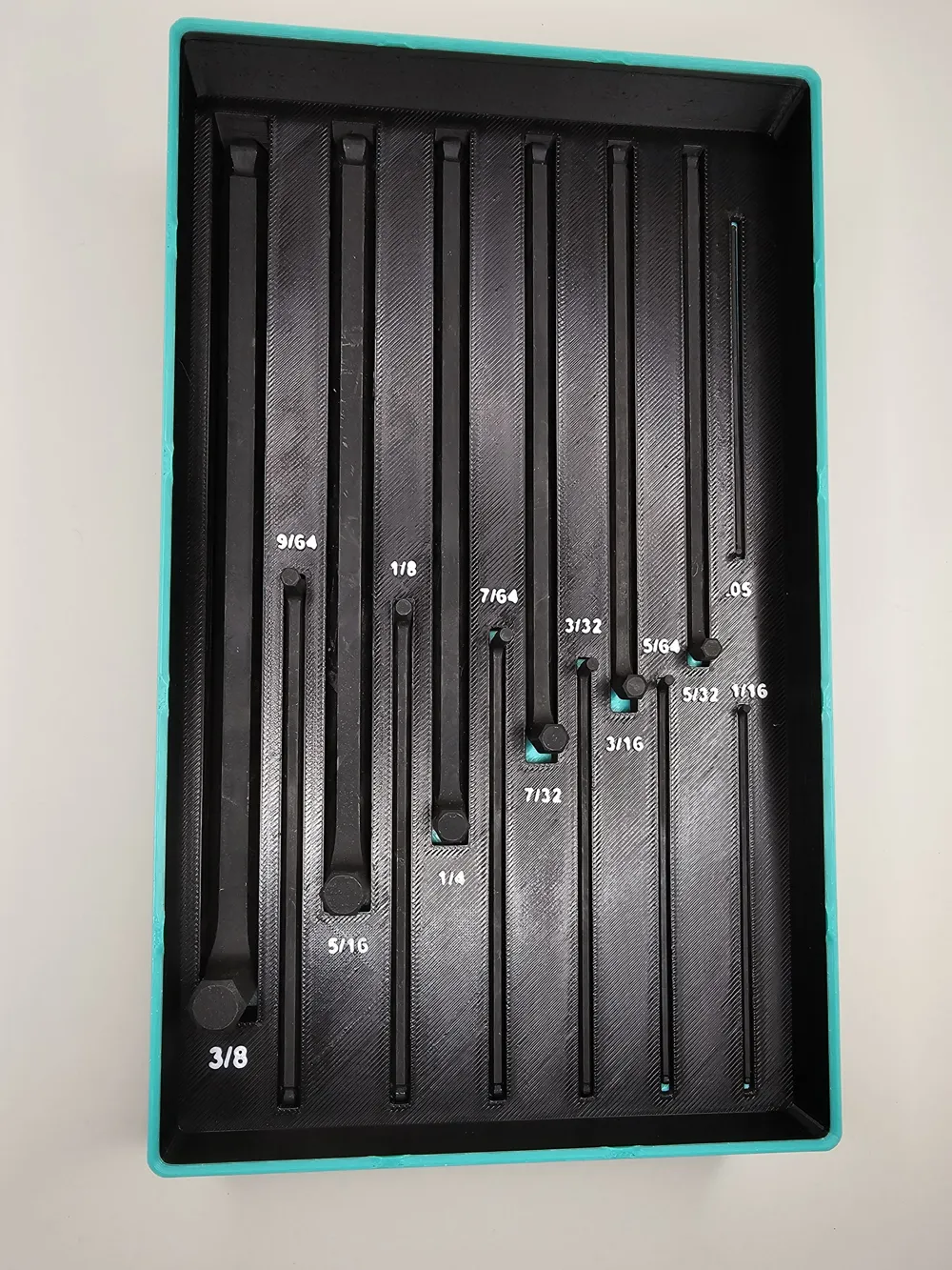 Bondhus Stubby Hex Gridfinity storage SAE 5x3 grid by String MakerWorld ...