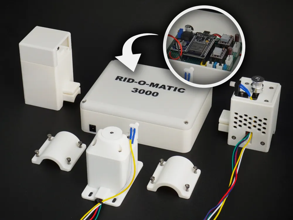 Curtain Automation System by raphetsonatelier MakerWorld: Download Free 3D Models