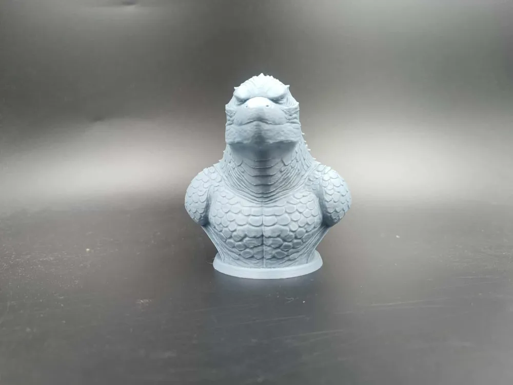 Godzilla bust - Sculpture - Decoration - Free 3D Print Model - MakerWorld