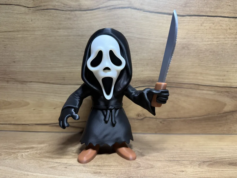 Ghostface Scream multipartie sans AMS par mika MakerWorld : Téléchargez ...