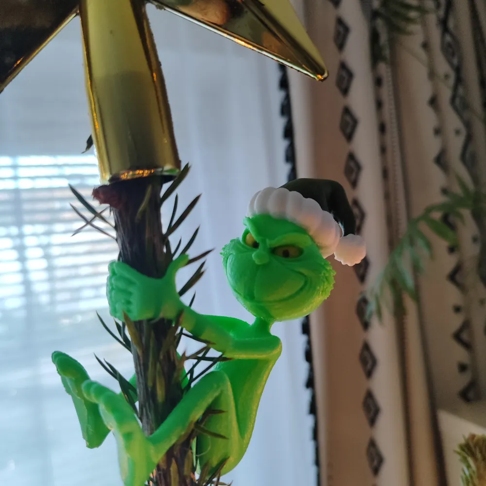 Grinch - Star Thief - Free 3D Print Model - MakerWorld