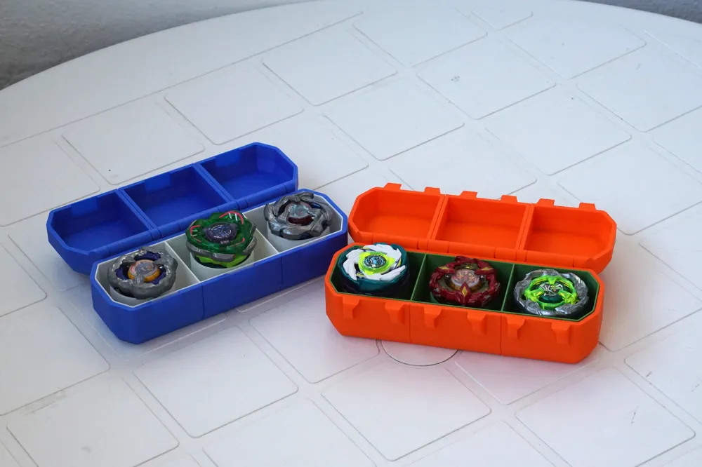 BeyBlade X Tournament Box V4 - Free 3D Print Model - MakerWorld