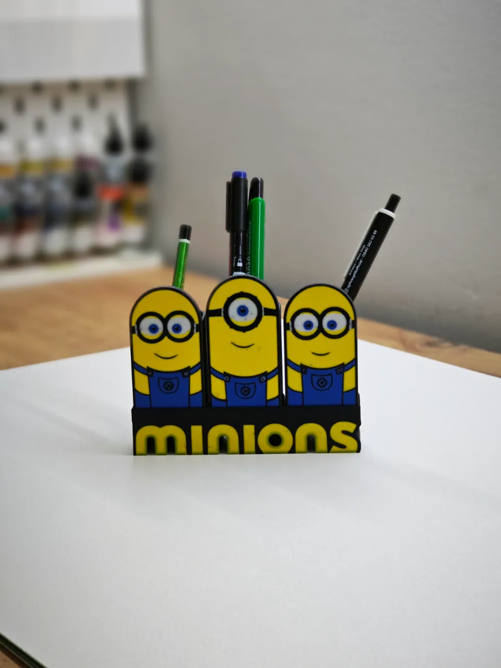 Minions Pen Holder by 3D Paint Lab MakerWorld: Download Free 3D Models