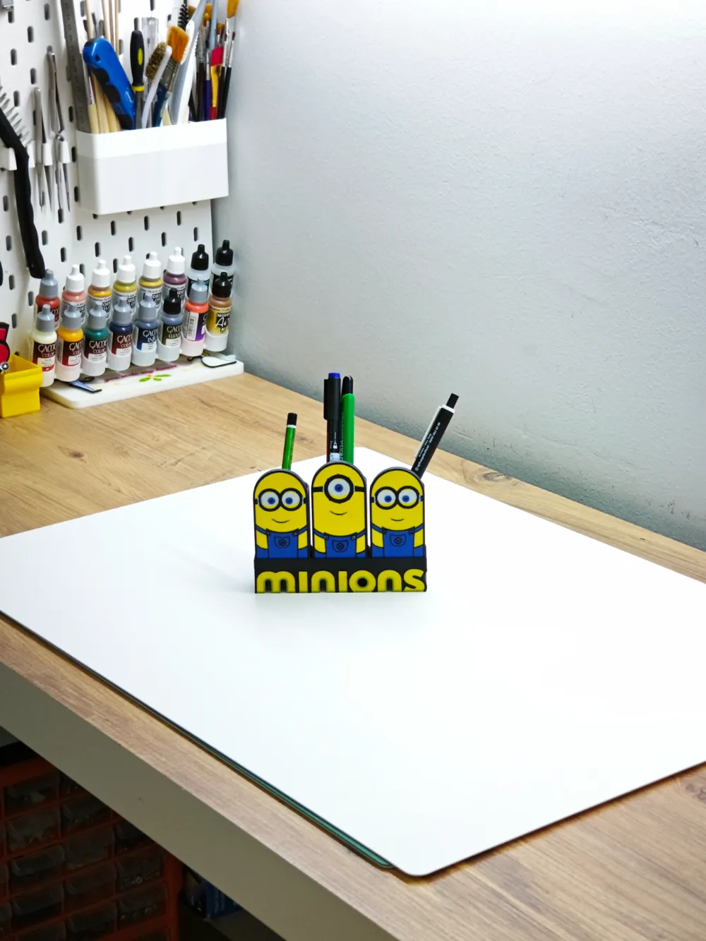 Minions Pen Holder by 3D Paint Lab MakerWorld: Download Free 3D Models