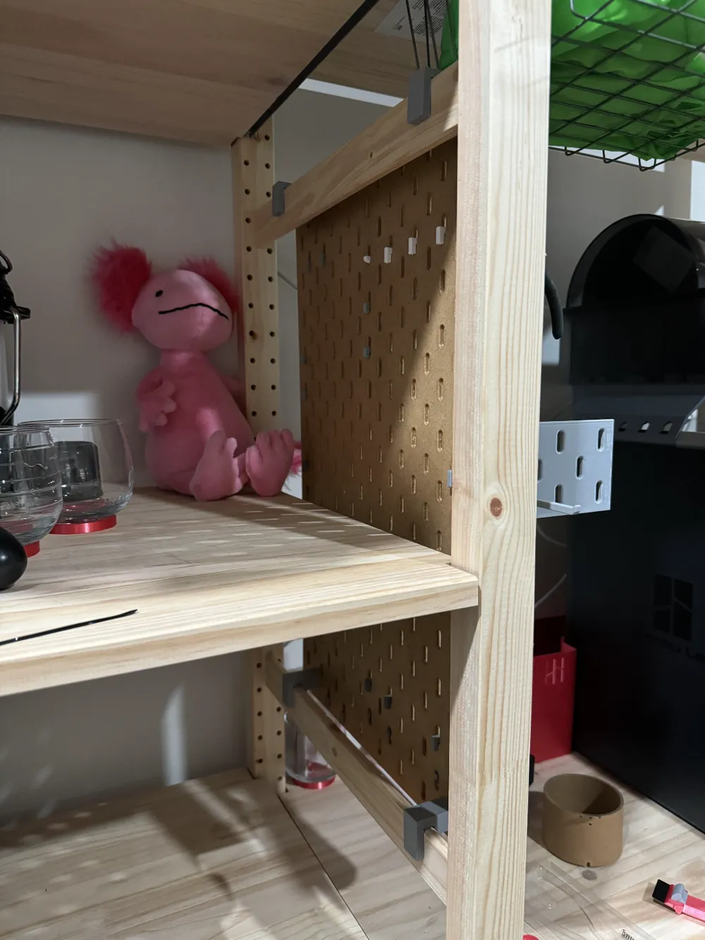 Skadis Mount for Ivar Stand - Free 3D Print Model - MakerWorld