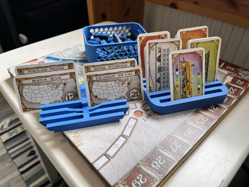 Ticket to Ride Train Storage Box & Card Holder V2 by EduTheMaker ...