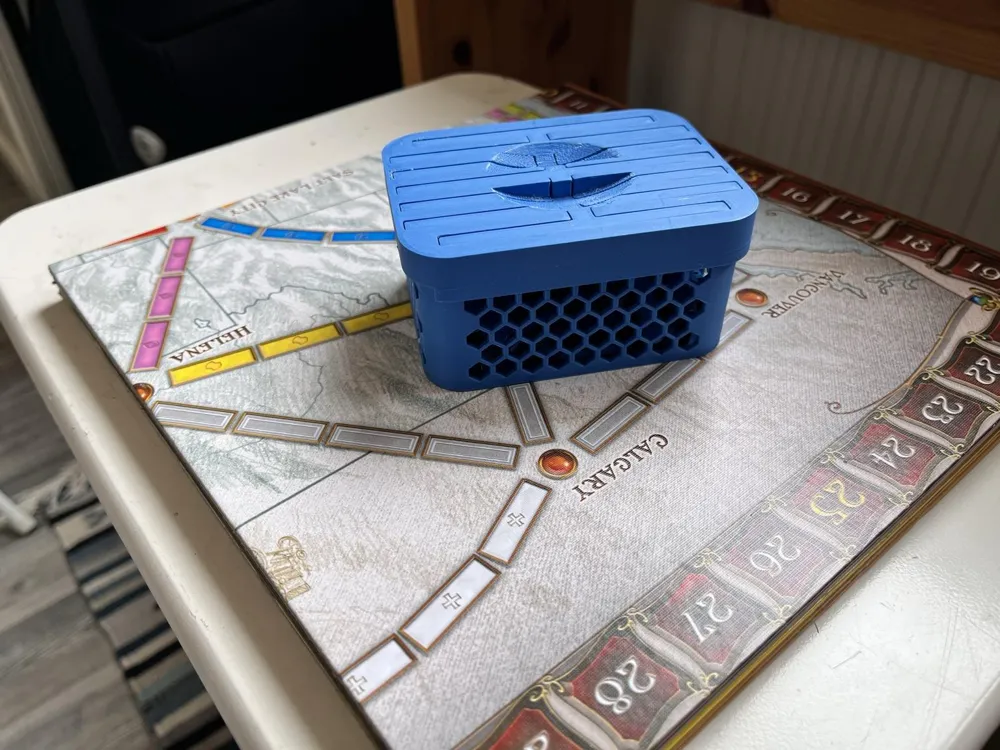 Ticket to Ride Train Storage Box & Card Holder V2 by EduTheMaker ...