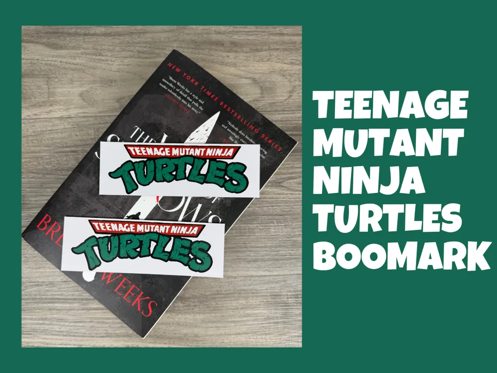 Teenage Mutant Ninja Turtles - Logo Bookmark by Canadian Gamer ...