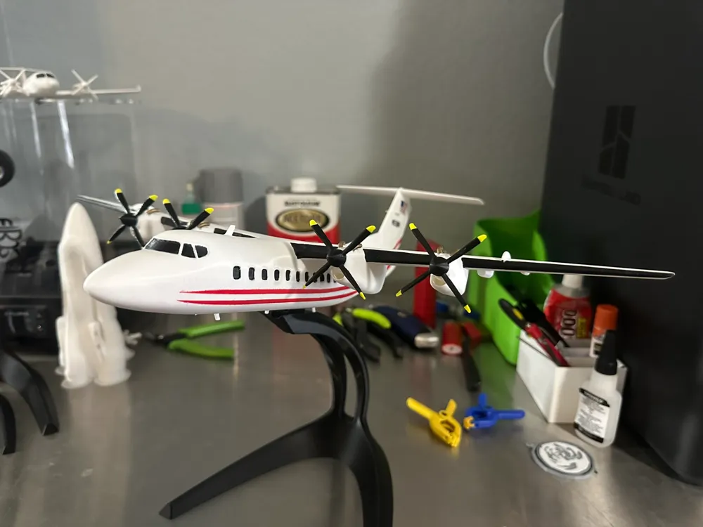 de Havilland Canada Dash 7 by NicDaddy MakerWorld: Download Free 3D Models