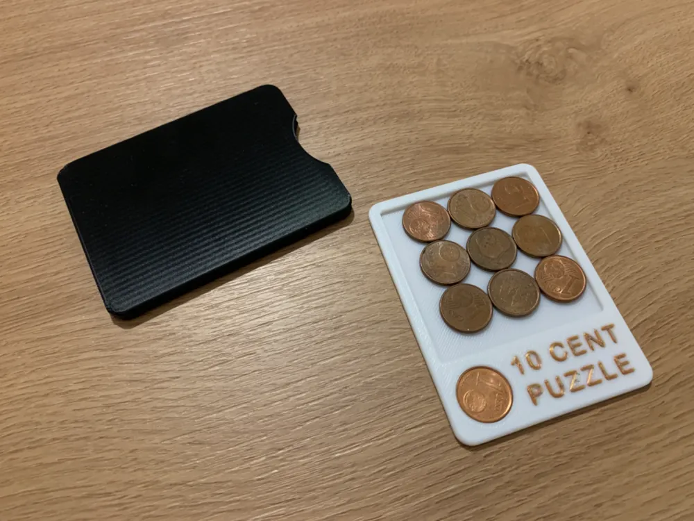 10 coin puzzle (euro) Remixed by McFly - MakerWorld