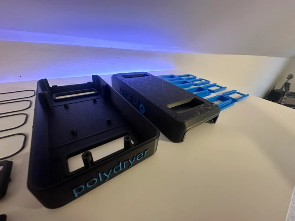 Python AMS PolyDryer Mount for Heated Enclosure Remixed by 3D Print ...