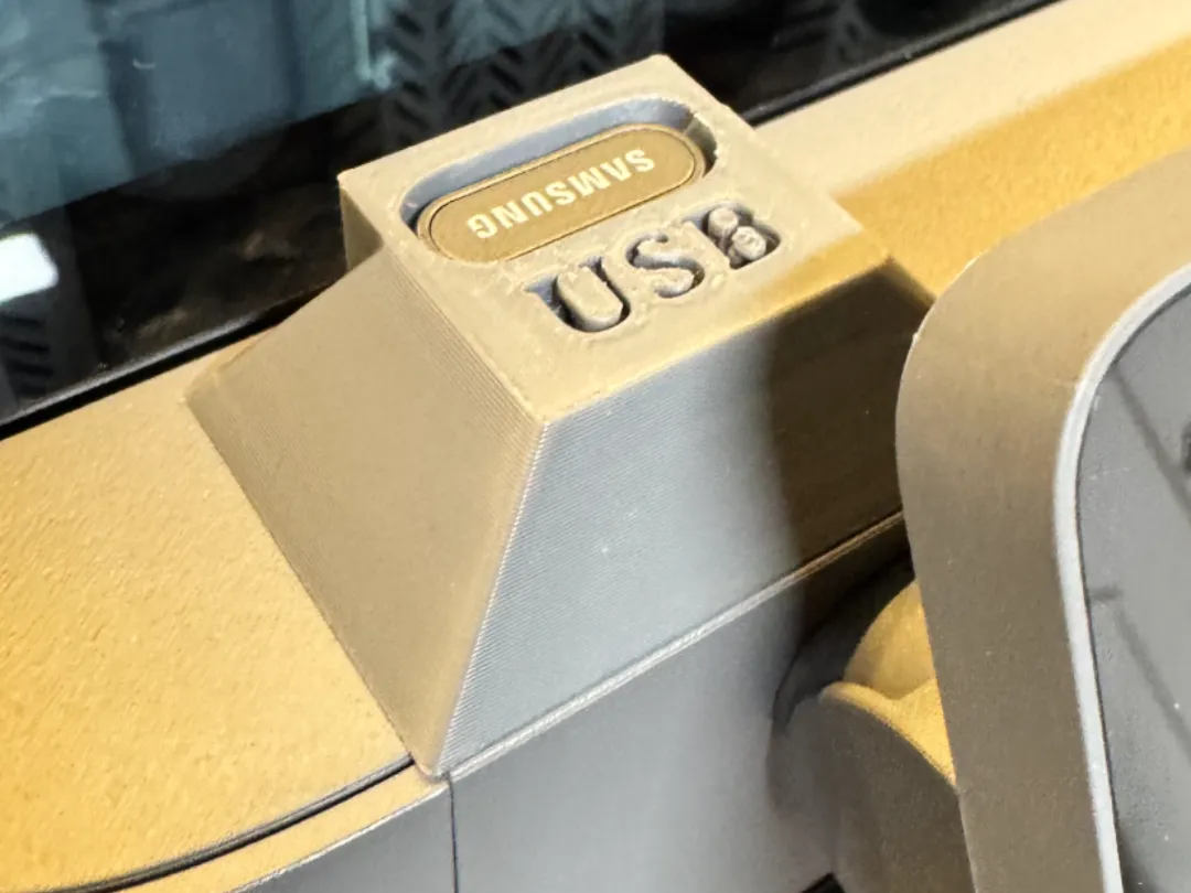 P2S USB Cover - Free 3D Print Model - MakerWorld