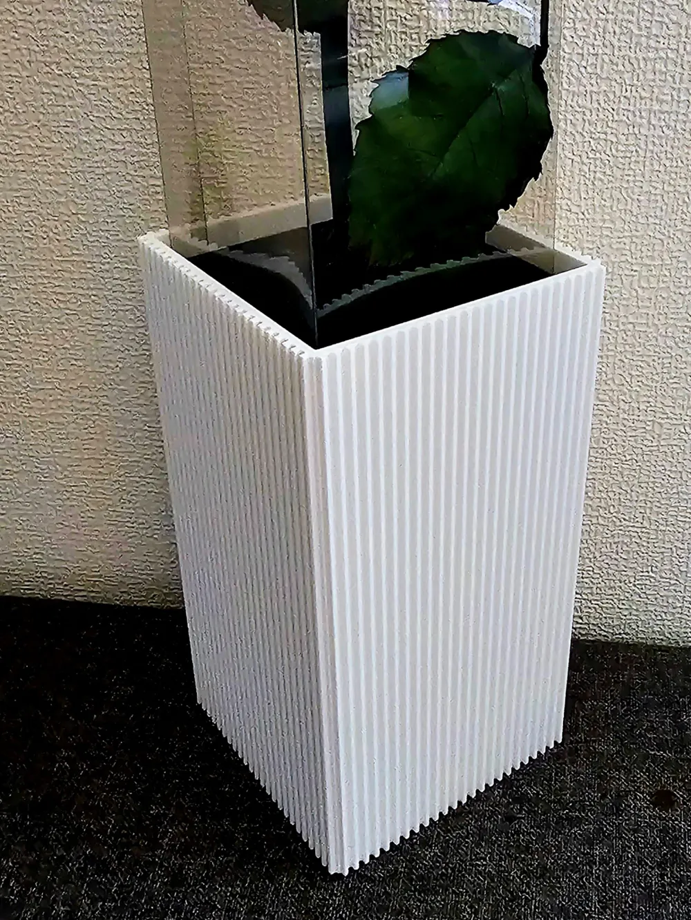 Square Vase for Infinity Rose by Revillo - MakerWorld