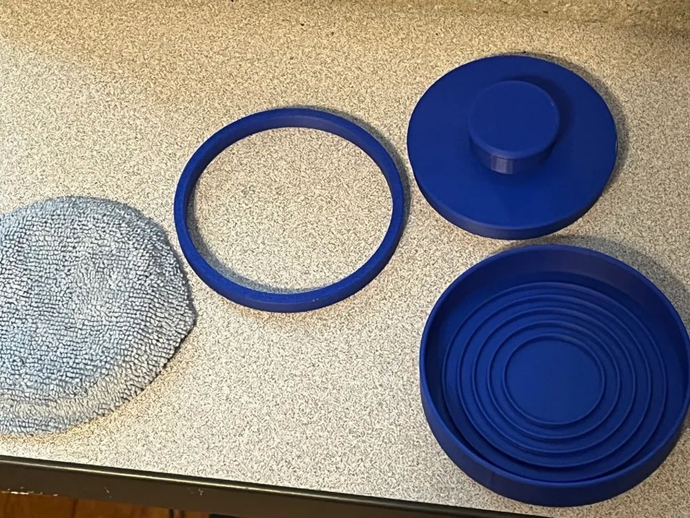 Microfiber Build Plate Cleaner and Tray by infamous61 - MakerWorld