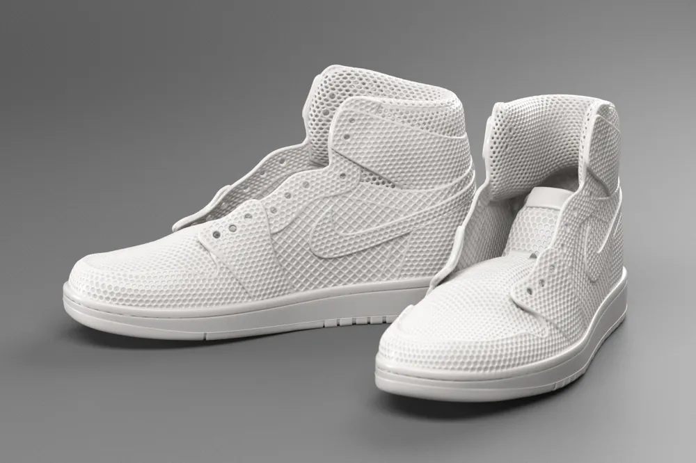 Nike Air Jordan 1 Inspired 3d printable shoes - Free 3D Print Model ...