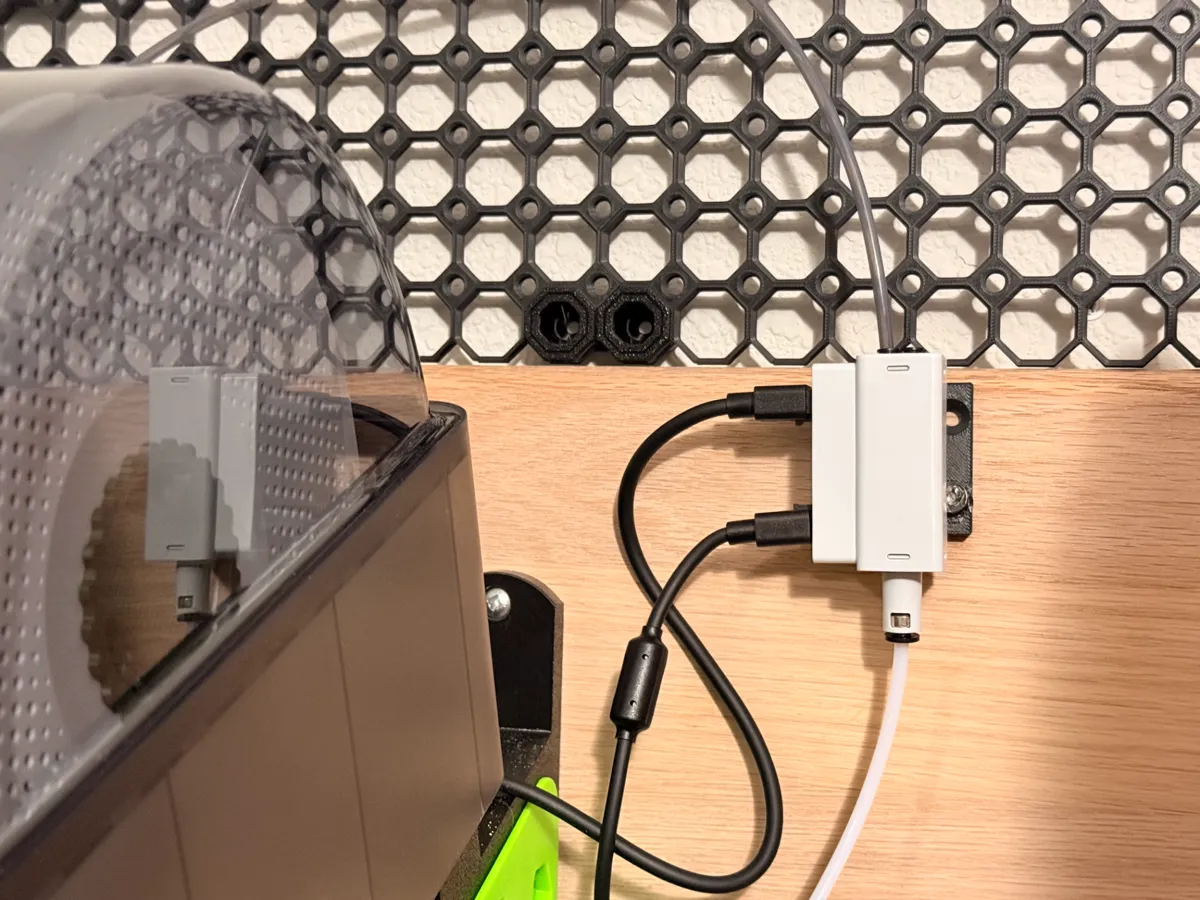 AMS A1 Hub Bracket Wall Mount | A Series printers by Ulade MakerWorld ...