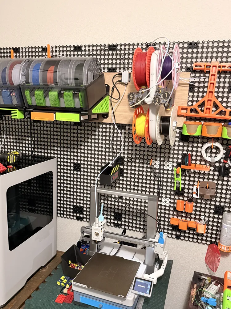 AMS A1 Hub Bracket Wall Mount | A Series printers by Ulade MakerWorld ...