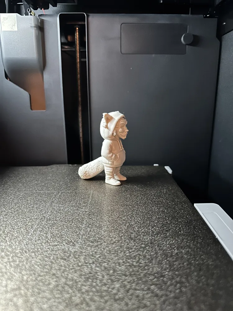 Anonymous Hacker Red Panda Wearing Hoodie - Free 3D Print Model ...