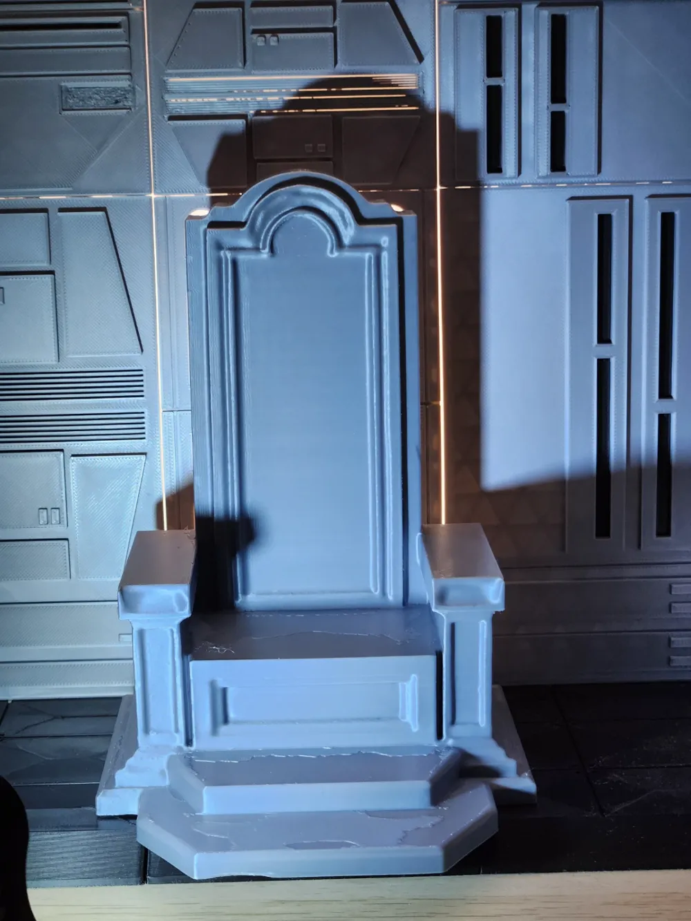 Tall Stone Throne by HankVonToten MakerWorld: Download Free 3D Models