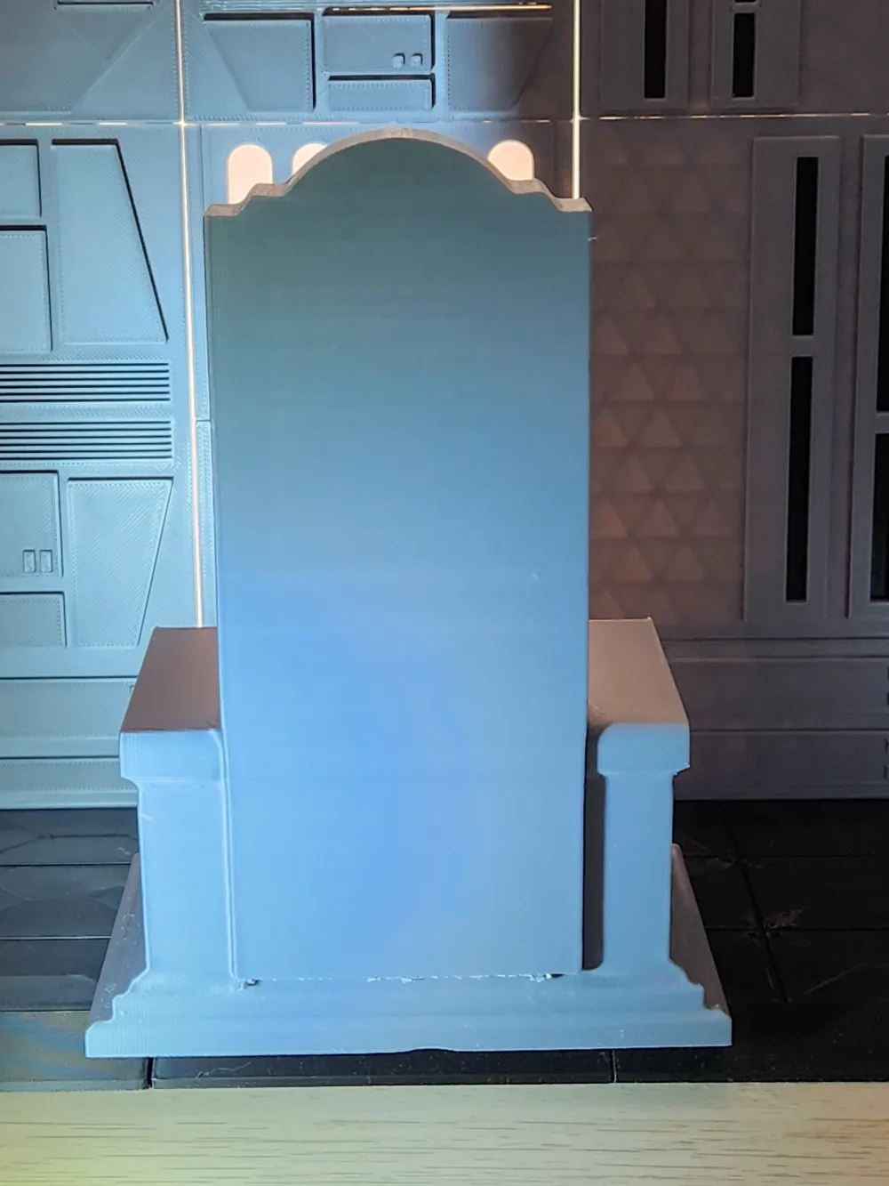 Tall Stone Throne by HankVonToten MakerWorld: Download Free 3D Models