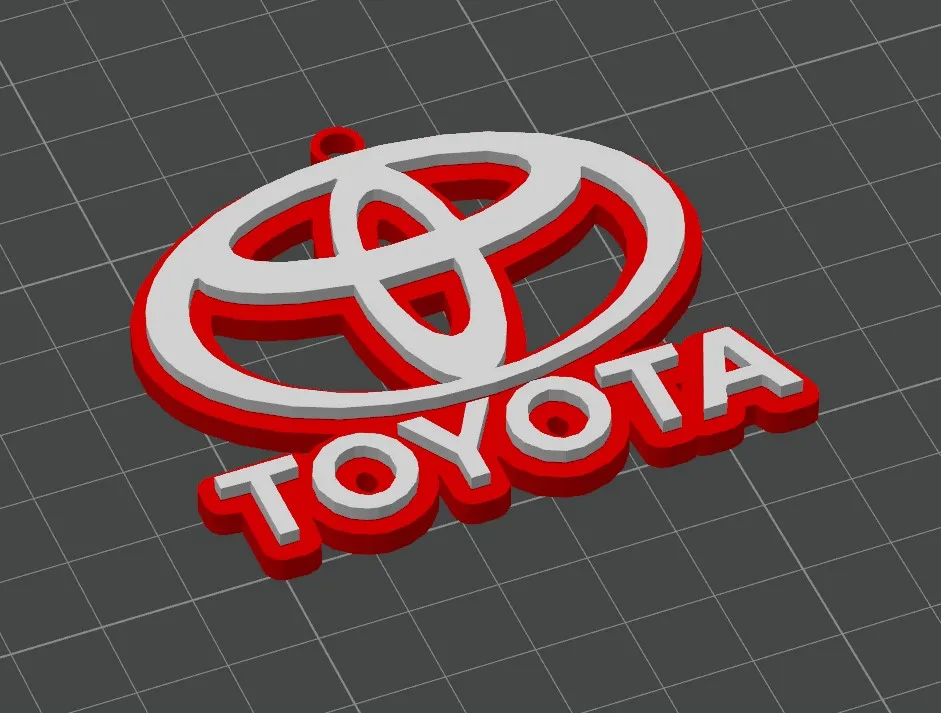 Toyota Keychain by metalheadprinting - MakerWorld