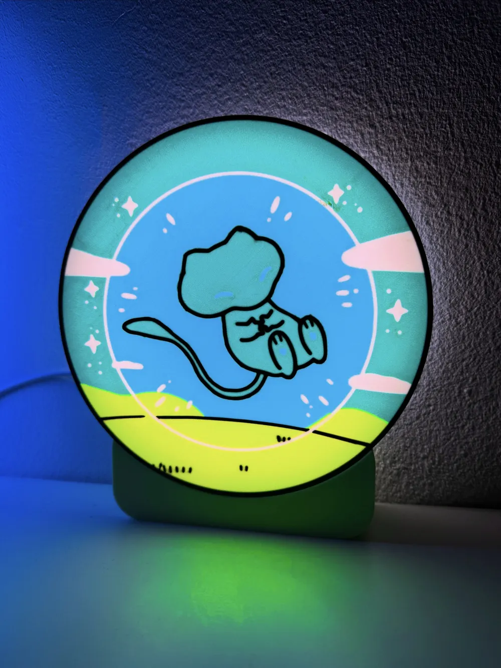 Bubble Mew Lightbox by kingkev MakerWorld: Download Free 3D Models