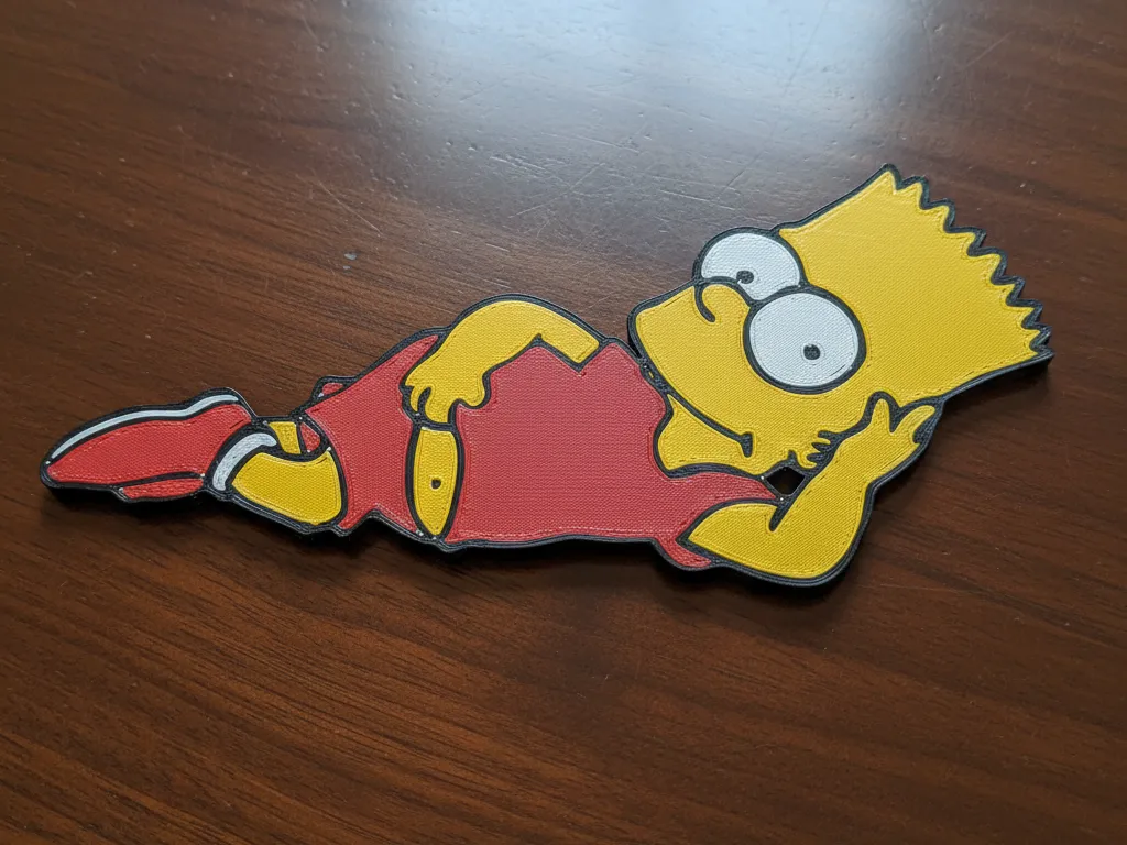 Bart Cool 4 Colors - Free 3D Print Model - MakerWorld