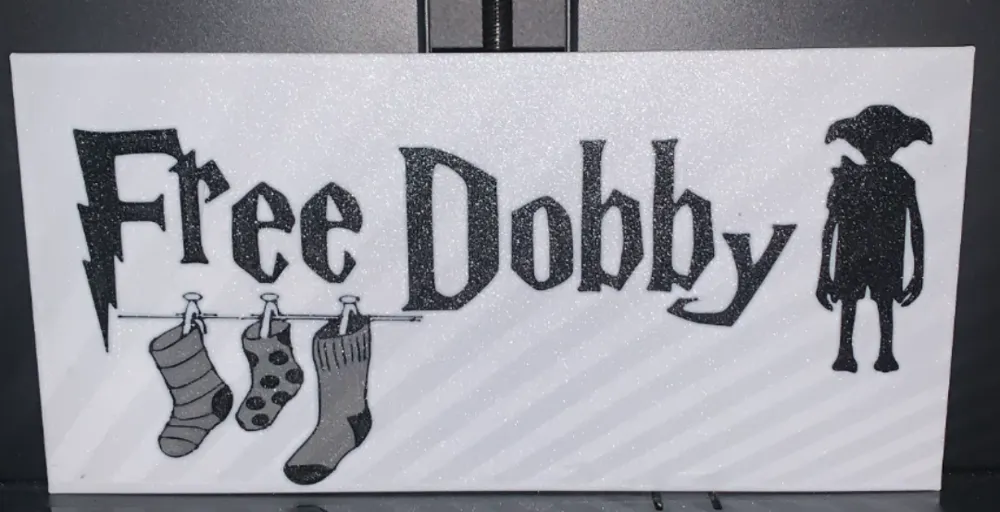 Lustiges Schild: Free Dobby by gare-sb - MakerWorld