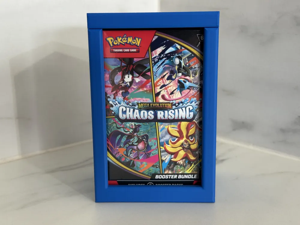 Pokemon Booster Bundle Case Chaos Rising - Free 3D Print Model - MakerWorld
