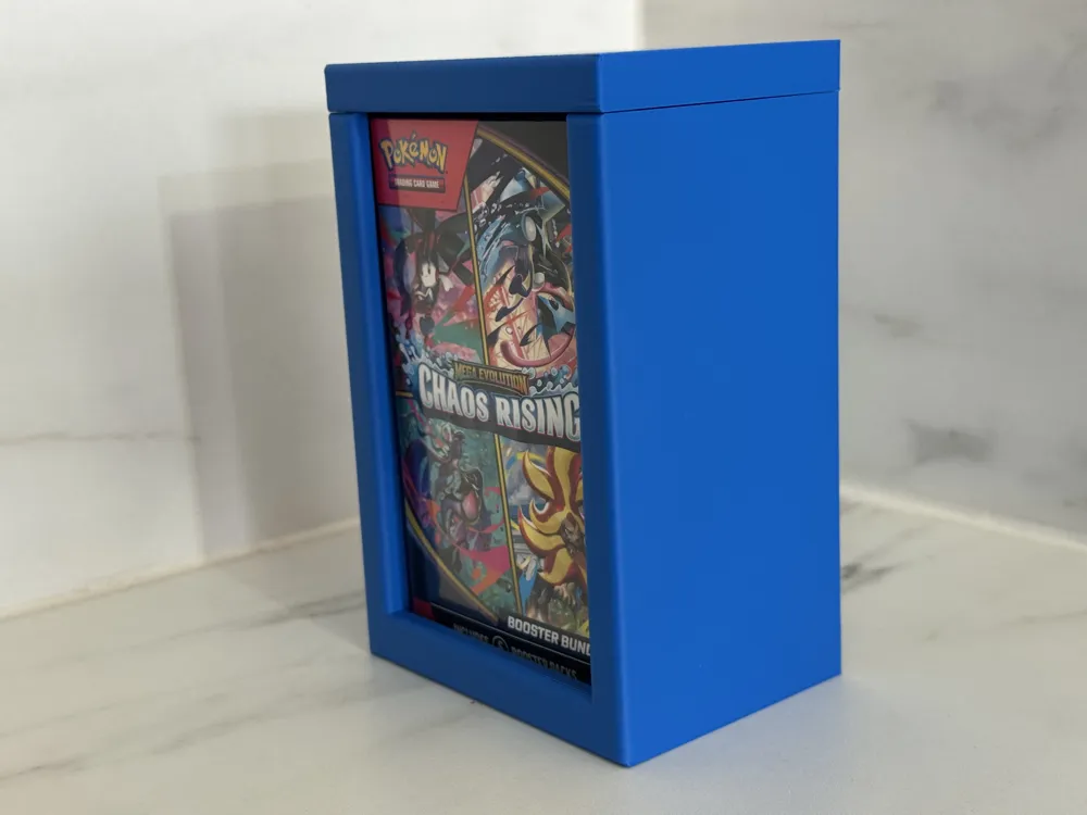 Pokemon Booster Bundle Case Chaos Rising - Free 3D Print Model - MakerWorld