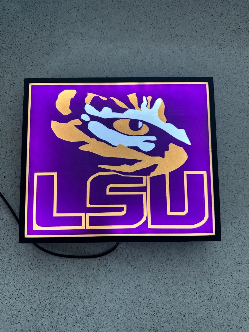 LSU Lightbox by Rich C - MakerWorld