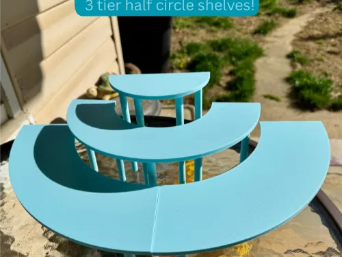 Display Stand Half Circles by Printedmagic3d MakerWorld: Download Free ...