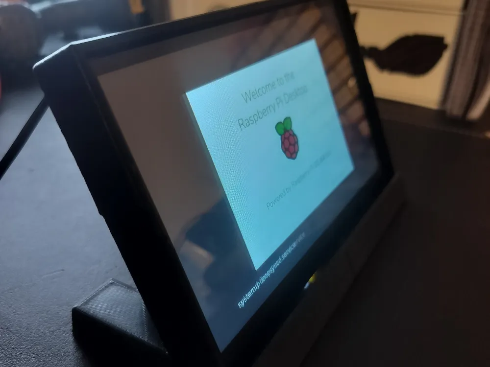 Raspberry Pi 7 Inch Touchscreen Display Case - Free 3D Print Model ...