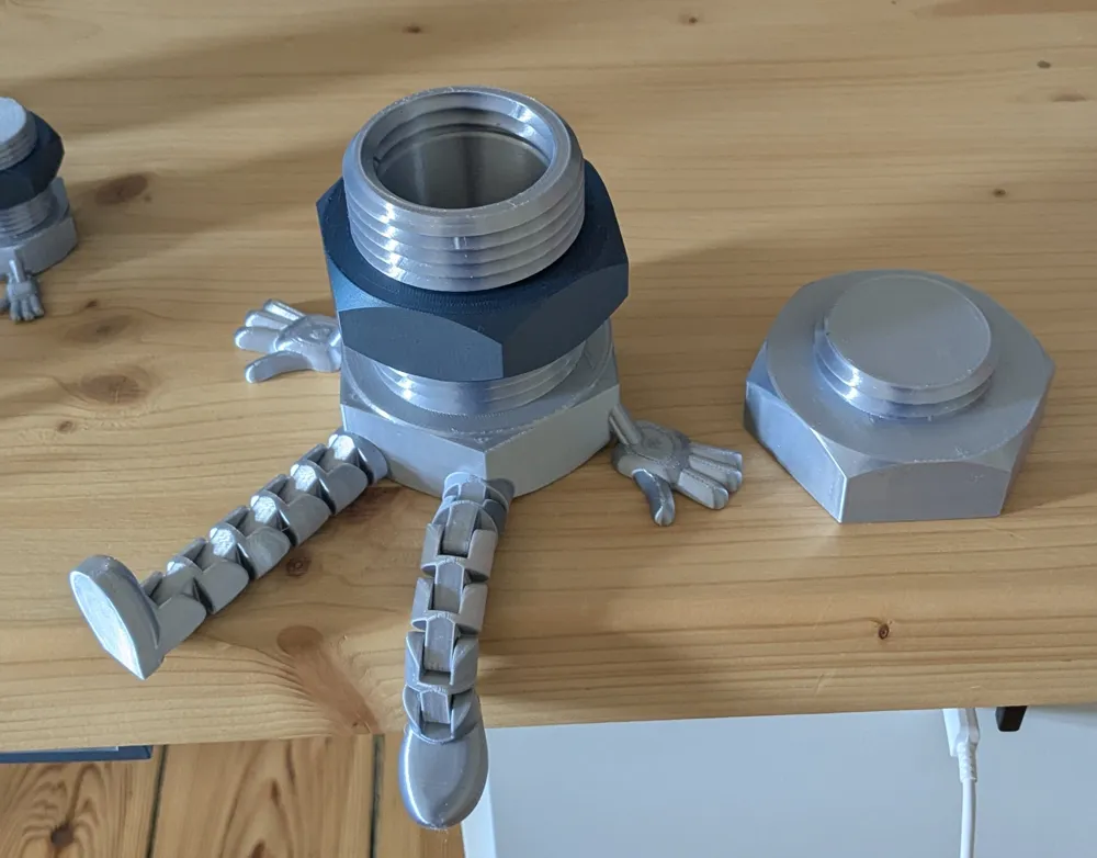 Nut & Bolt buddy by Toons - MakerWorld