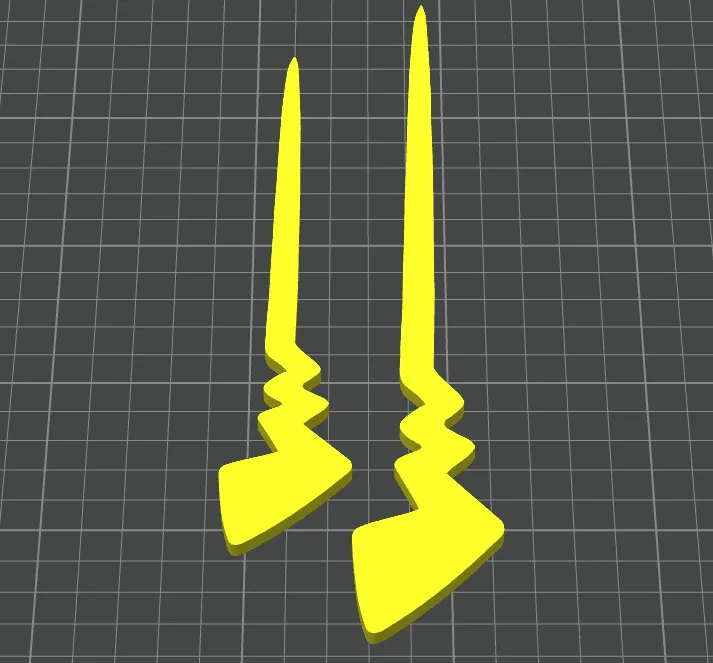 Pikachu Hairpin/ Hair Stick - Free 3D Print Model - MakerWorld