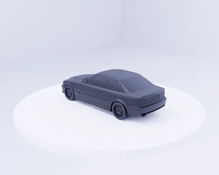 BMW M3 E36 - Classic Performance Coupe Model - Free 3D Print Model ...