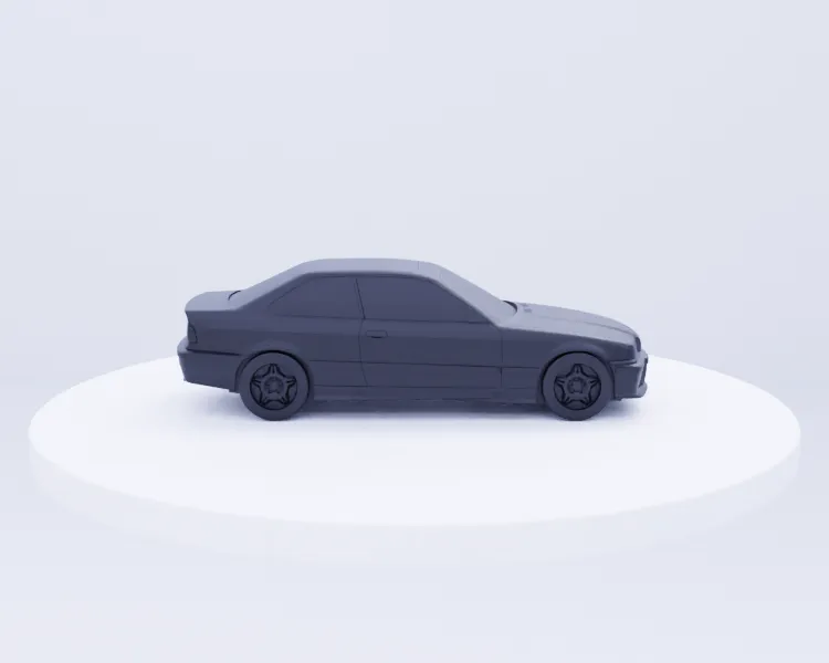 BMW M3 E36 - Classic Performance Coupe Model - Free 3D Print Model ...