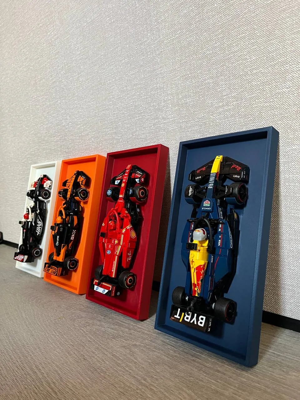 Speedchampions F1 Formula 1 frame wallmount - Free 3D Print Model ...