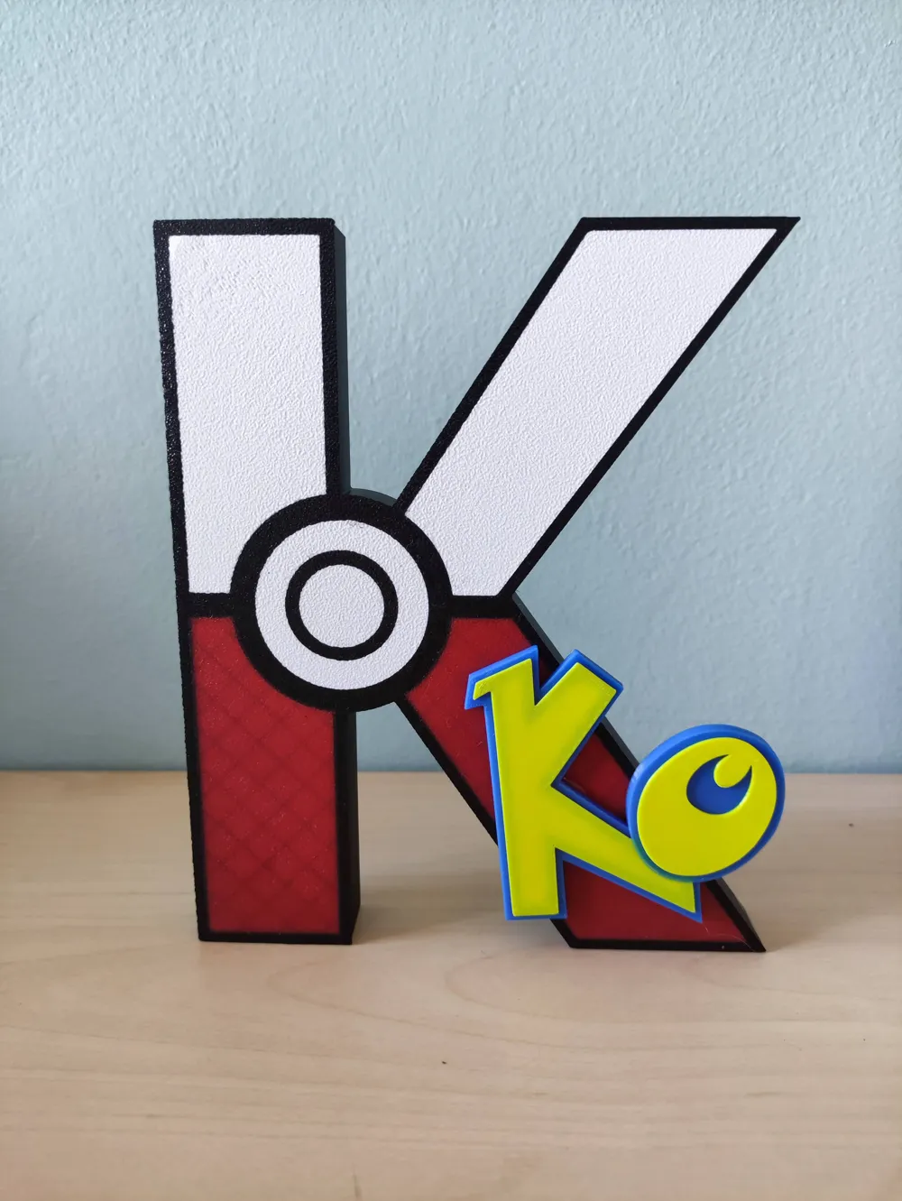 Pokeball Letters by A3DJOI MakerWorld: Download Free 3D Models