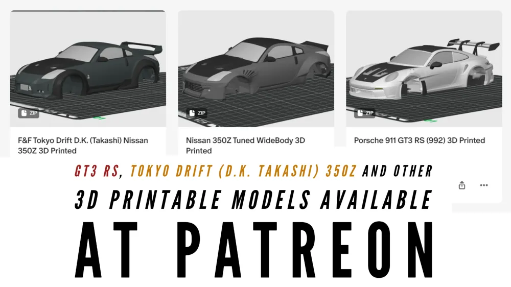 F&F TOKYO DRIFT: HAN´S VEILSIDE MAZDA RX7 by Mr.Rod - MakerWorld