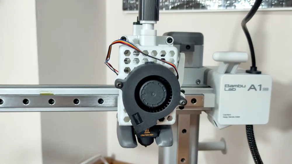 A1 MINI / A1 - EXTRA LAYER FAN MOD - Free 3D Print Model - MakerWorld