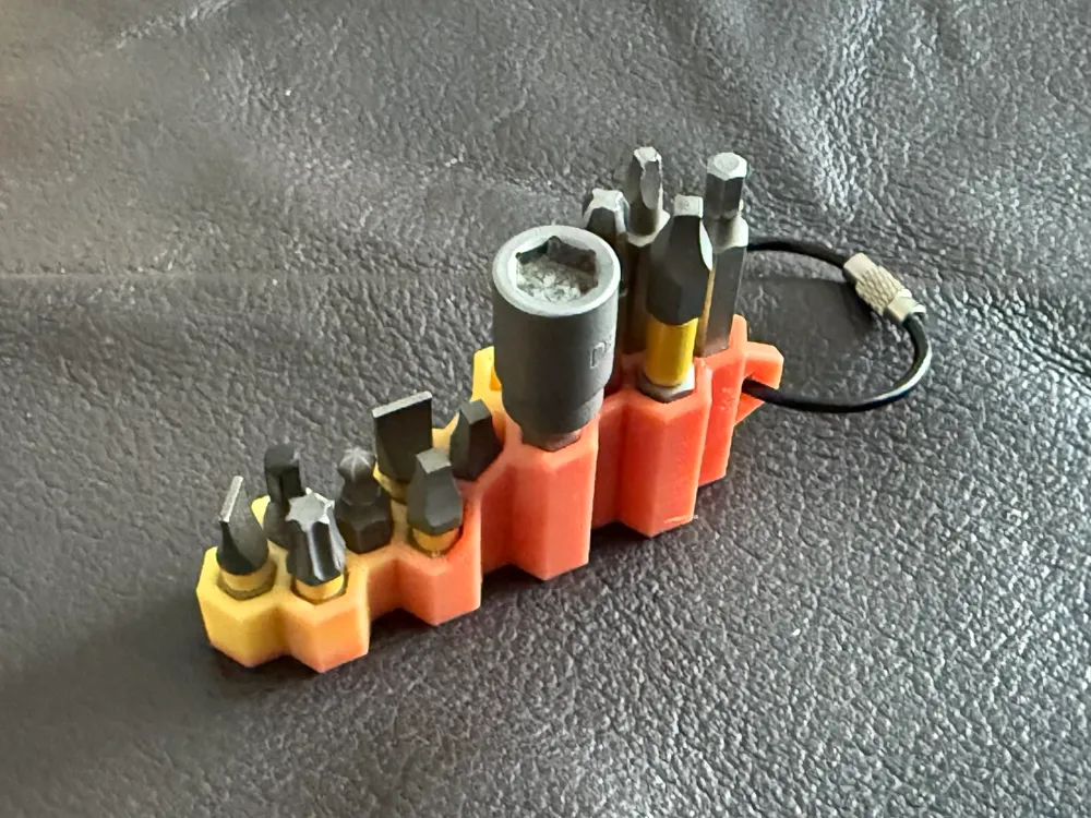 Honeycomb TPU Driver \ Hex bit holders (3 styles) by Emoticon ...