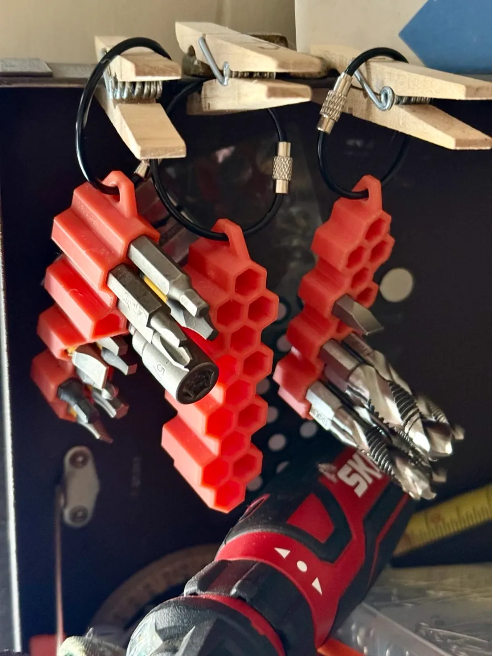 Honeycomb TPU Driver \ Hex bit holders (3 styles) by Emoticon - MakerWorld