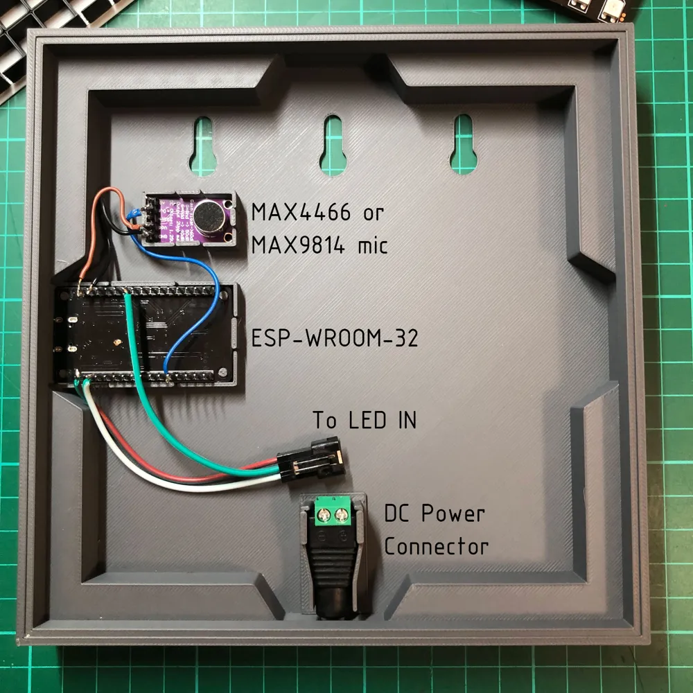 16x16 LED Matrix Frame with Diffuser Grid by fractalnoise - MakerWorld