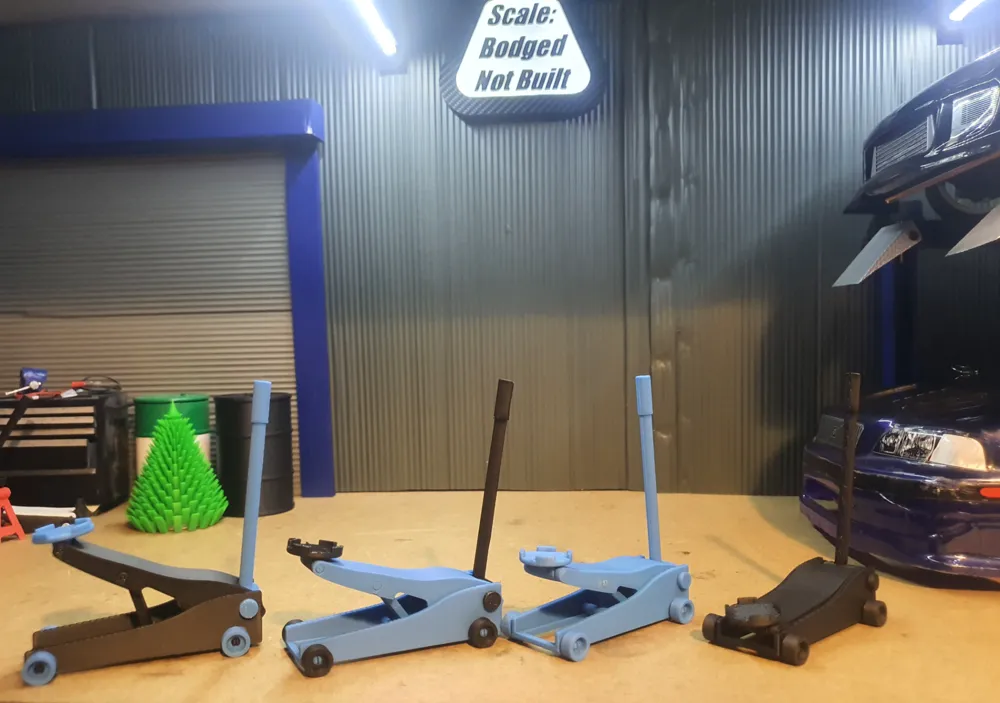 1-10 scale trolley jack, no hardware, scale_bnb by Scale: Bodged Not ...