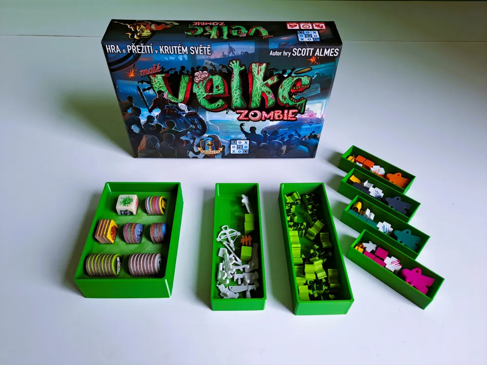 Tiny Epic Zombies board game insert - Free 3D Print Model - MakerWorld