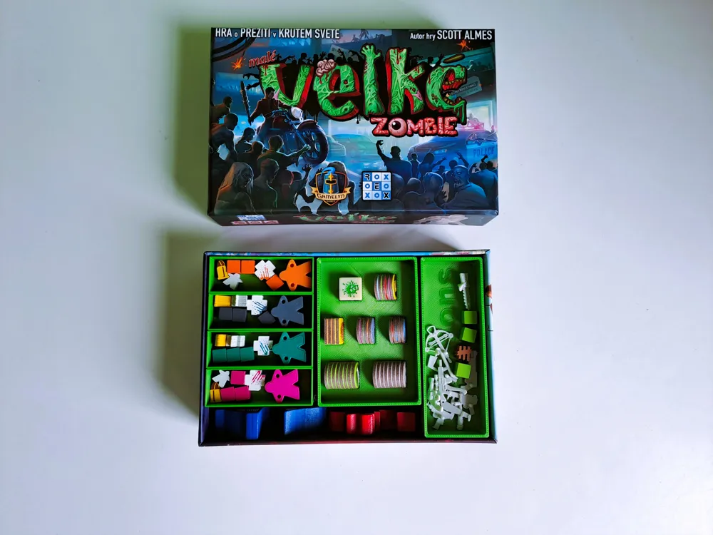 Tiny Epic Zombies board game insert - Free 3D Print Model - MakerWorld